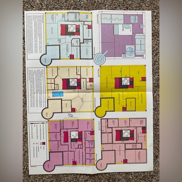 Tsr | Games | Tsr Marvel Super Heroes Murderworld Rpg Game Map Only Vg ...